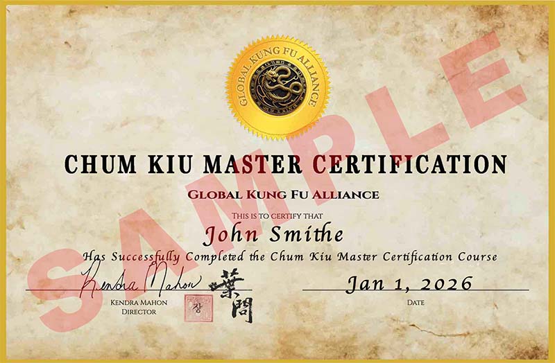 Chum Kiu Master Certification | Wing Chun Online Course | Kung Fu Kendra